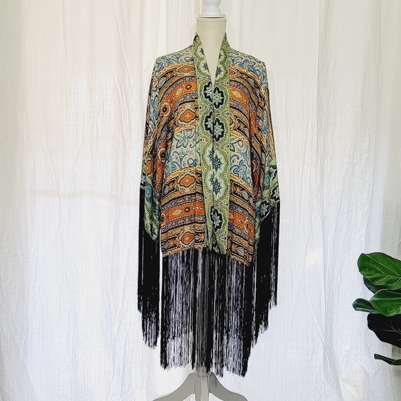 Boston Proper | Jackets & Coats | Boston Proper Abstract Artsy Mosaic ...